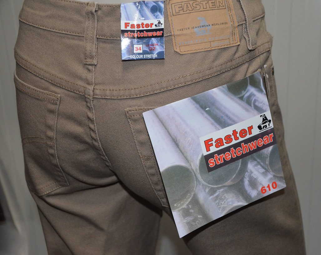 Men Jeans FST black and khaky - Clothes Stocklots